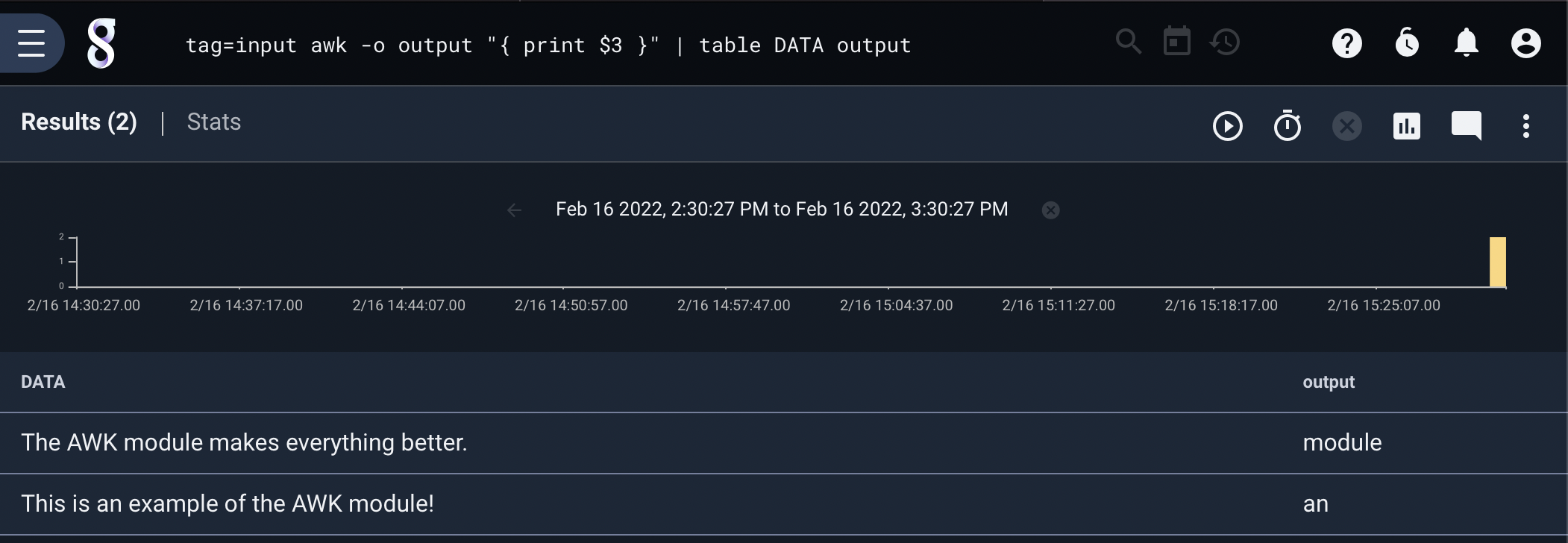 Making things awk-ward: Gravwell and AWK